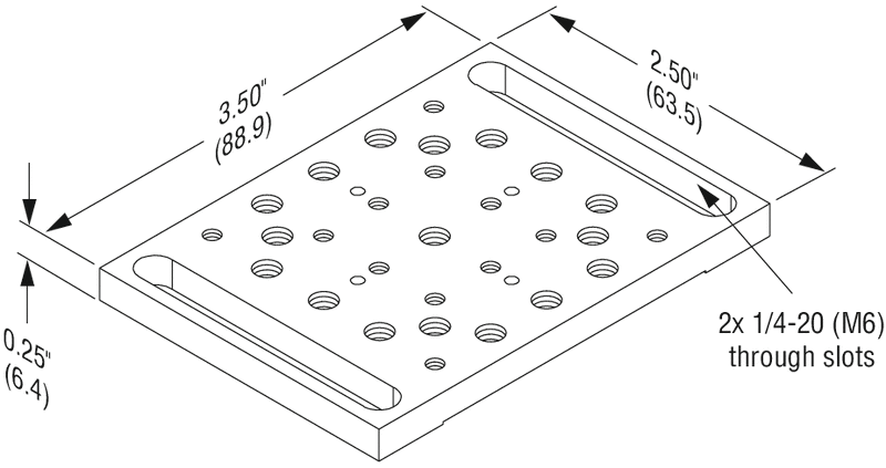 New Focus Translation Stage Baseplates