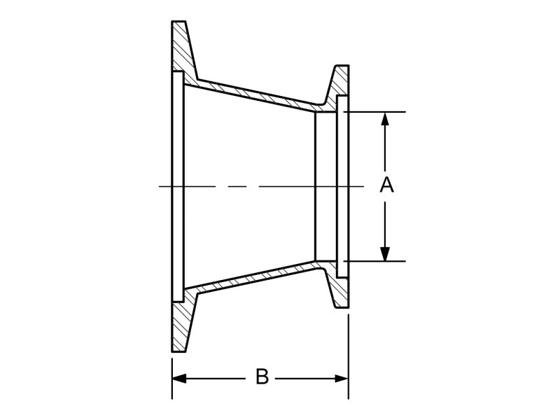 100313514 Conical Reducer