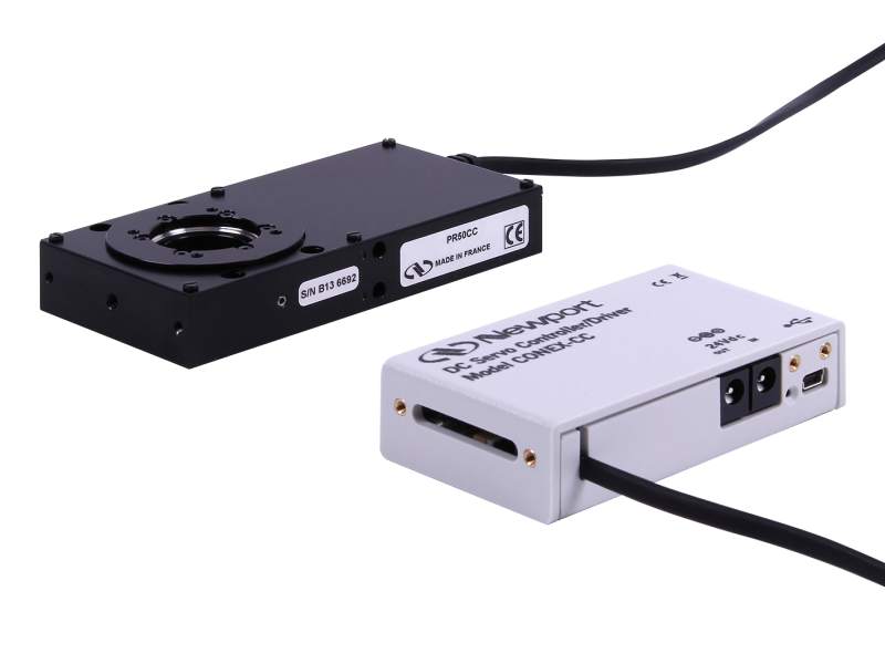 Low Profile Rotation Stages With Integrated Motion Controller