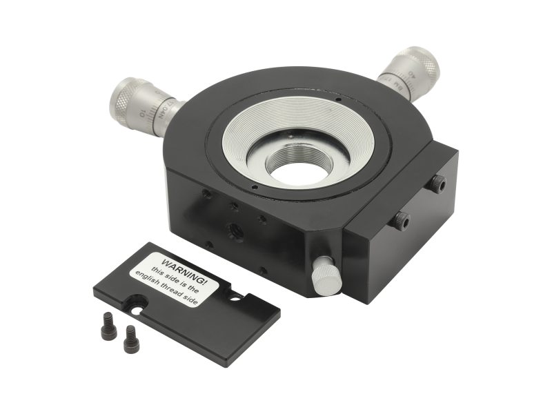 Objective Lens & Pinhole Precision XY Positioners