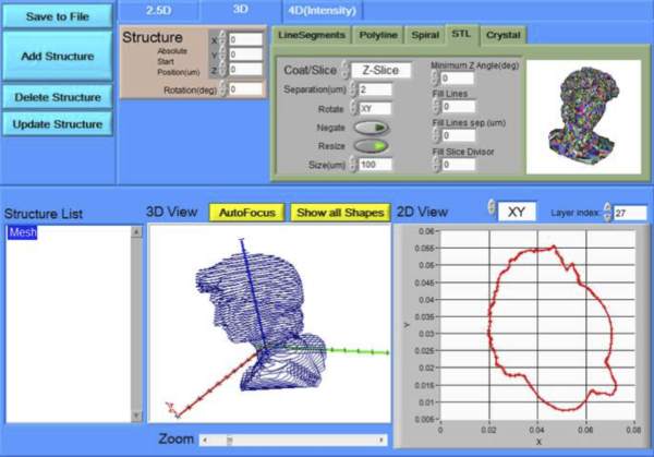 Laser uFAB Microfabrication Workstation